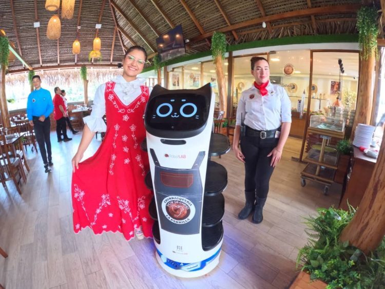 La inteligencia artificial llega Venezuela con el primer robot mesonero ...